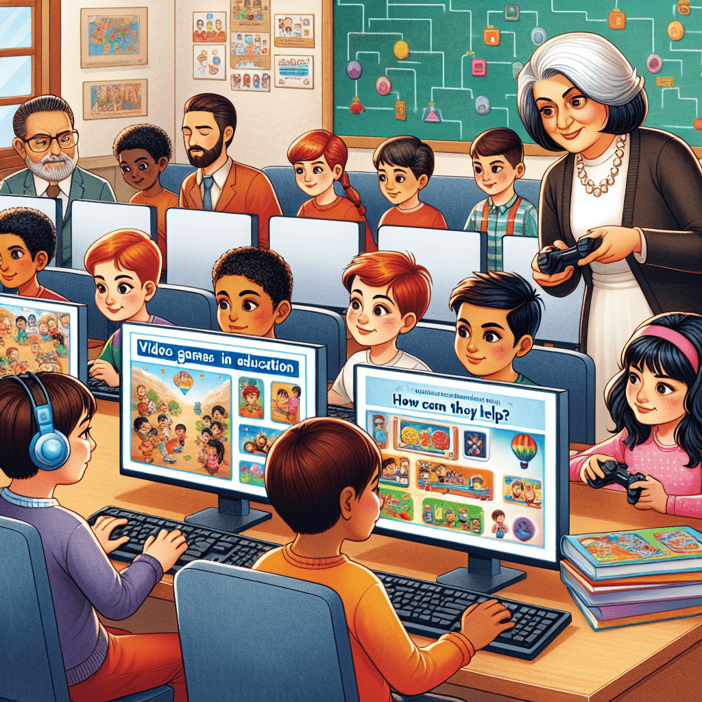 Los Videojuegos en la Educación: ¿Cómo Pueden Ayudar? - ChipsBcn.com